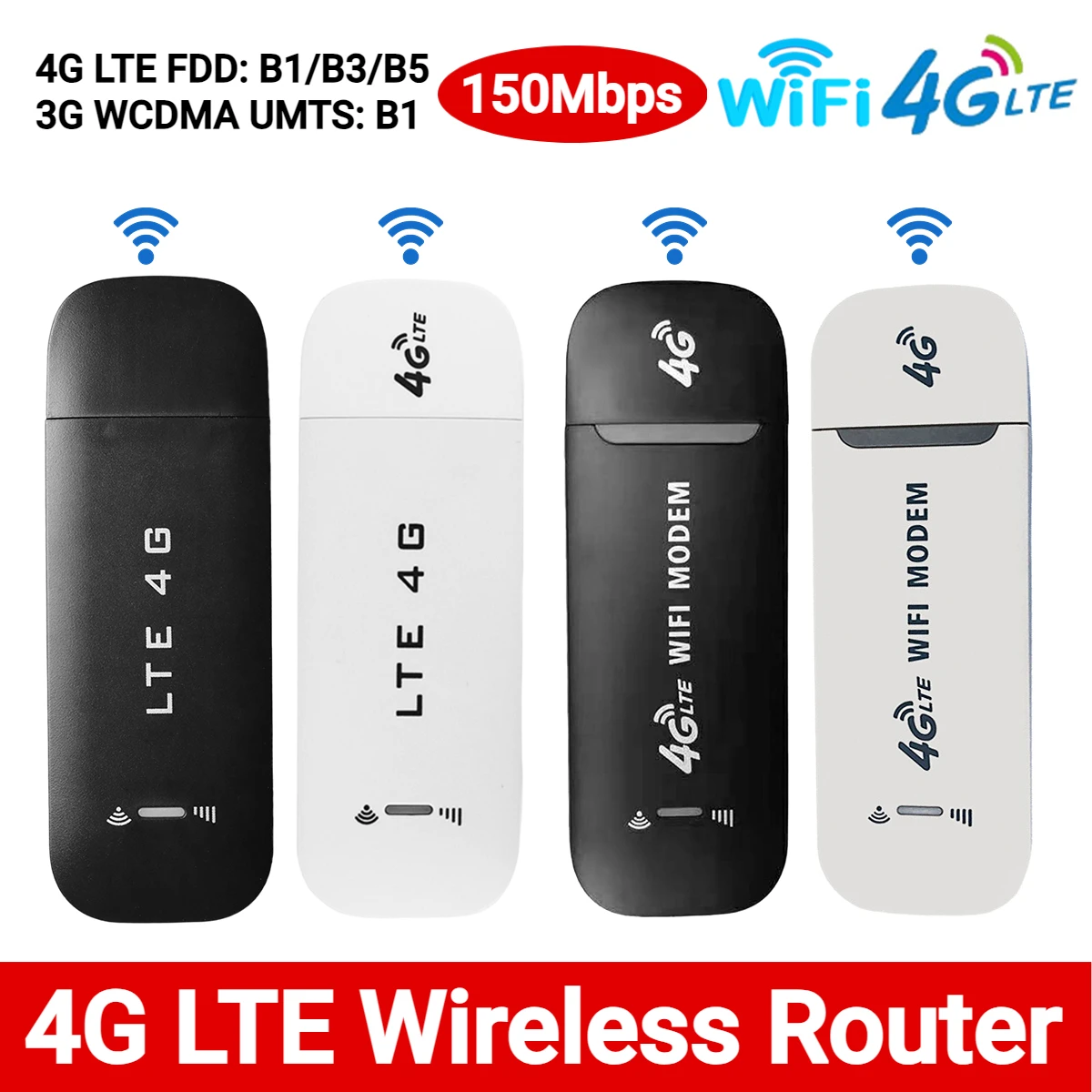 Enrutador-inal-mbrico-4G-LTE-Dongle-USB-m-dem-de-banda-ancha-de-150Mbps ...