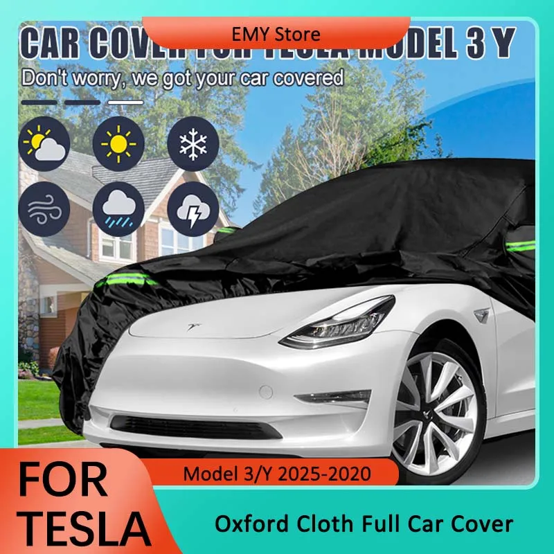 For Tesla Model 3 Highland 2025 Car Cover Outdoor Protection Full ...