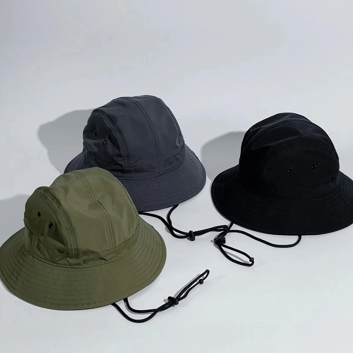 2021-Fast-Dry-Windproof-Bonnet-Femme-Sun-Caps-Basin-Bucket-Cap-Outdoor-Camping-Drawstring ...
