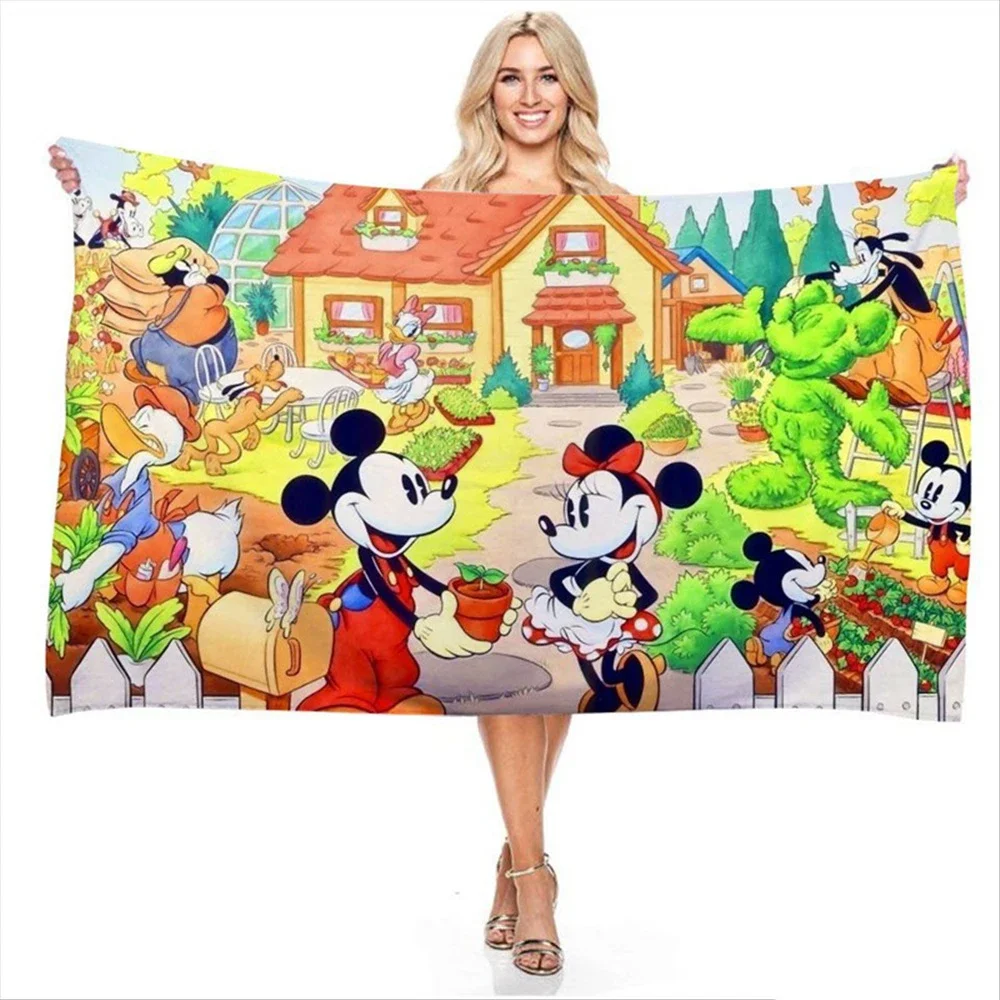 New-Mickey-Mouse-Donald-Duck-Series-Design-Pattern-Beach-Towel-3D ...