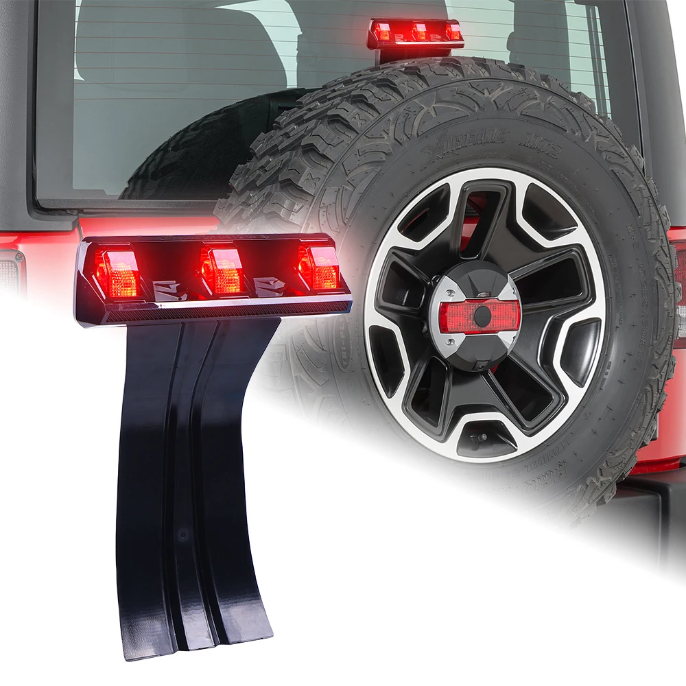 Rear High Mount Brake Stop Light Car LED Third Brake Tail Lights For ...