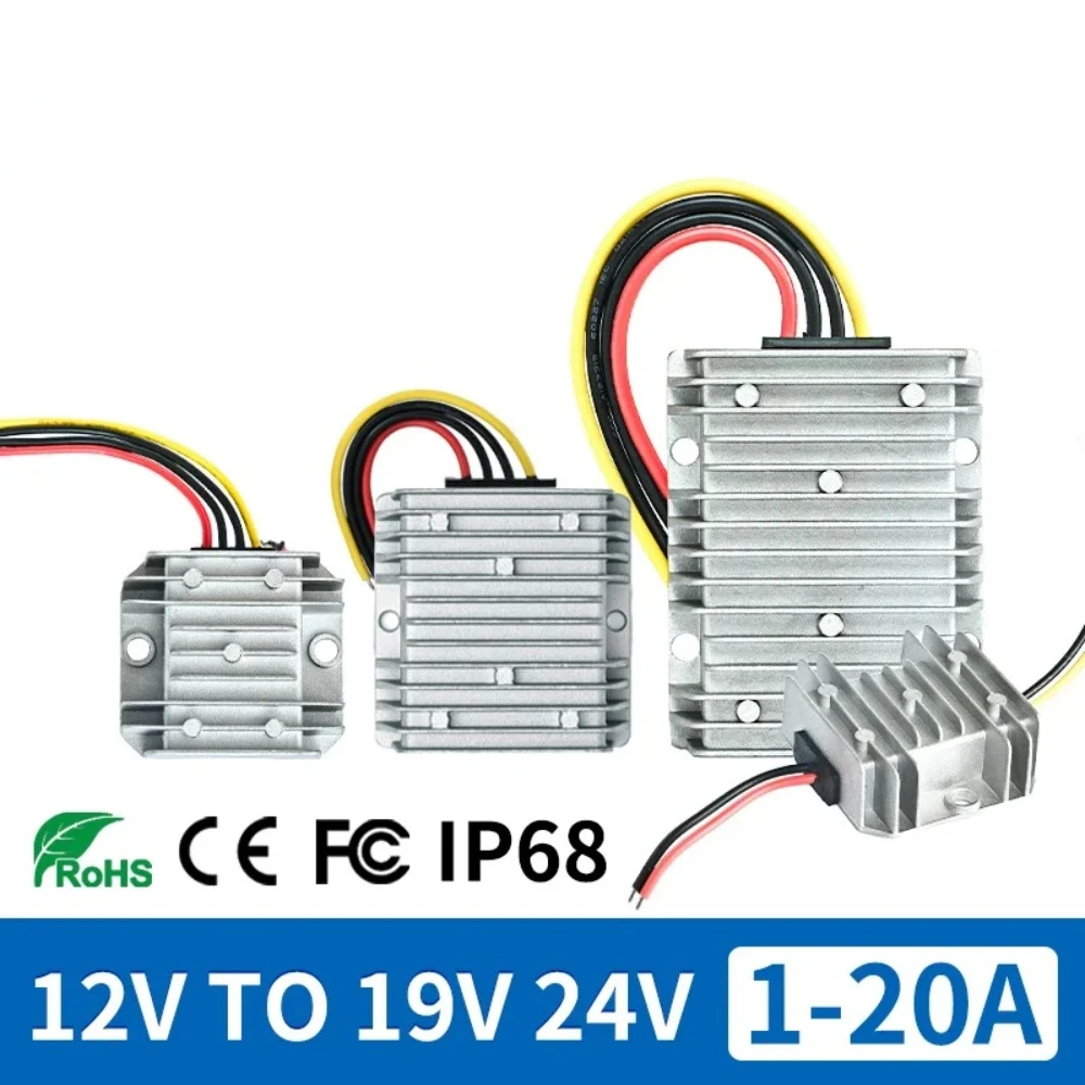 Step Up 12V to 24V 19V 20A 3A 5A 15A 10A 1A DC DC Converter Voltage 12 ...