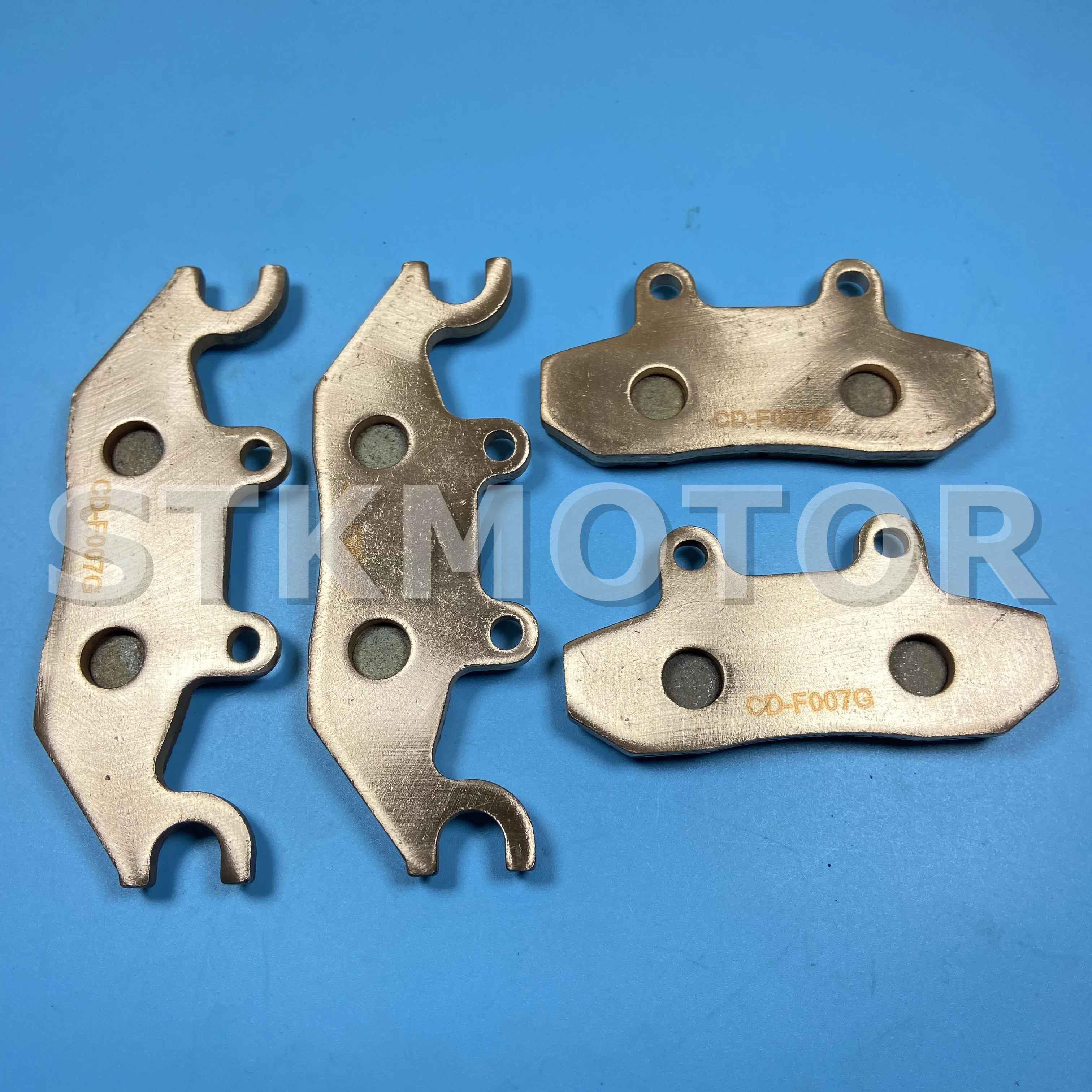 4PCS-ODES-Front-Copper-Based-Brake-Pads-For-LZ1000-troxus-dune-900-UTV ...