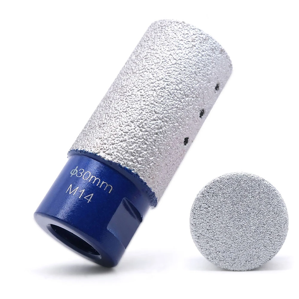 Vacuum Brazed Diamond Milling Bits 30mm M14 Thread Diamond Finger Bit ...