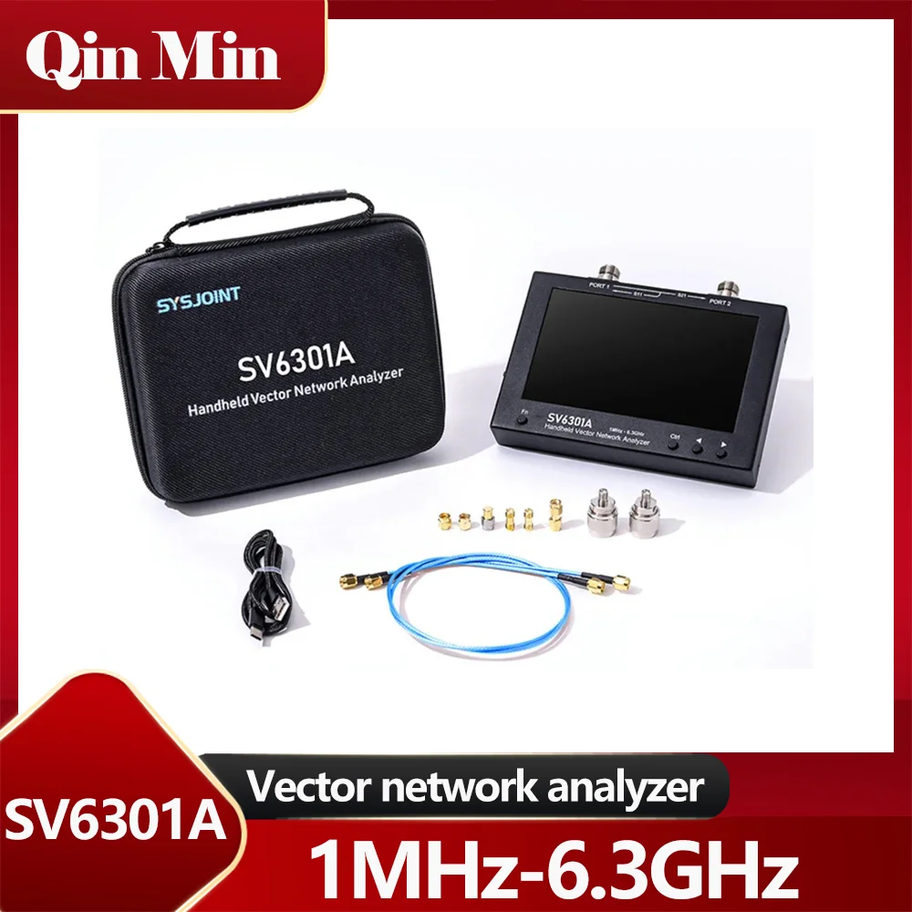 SV6301A Vector Network Analyzer 1MHz-6.3GHz 7-inch Touchscreen S ...