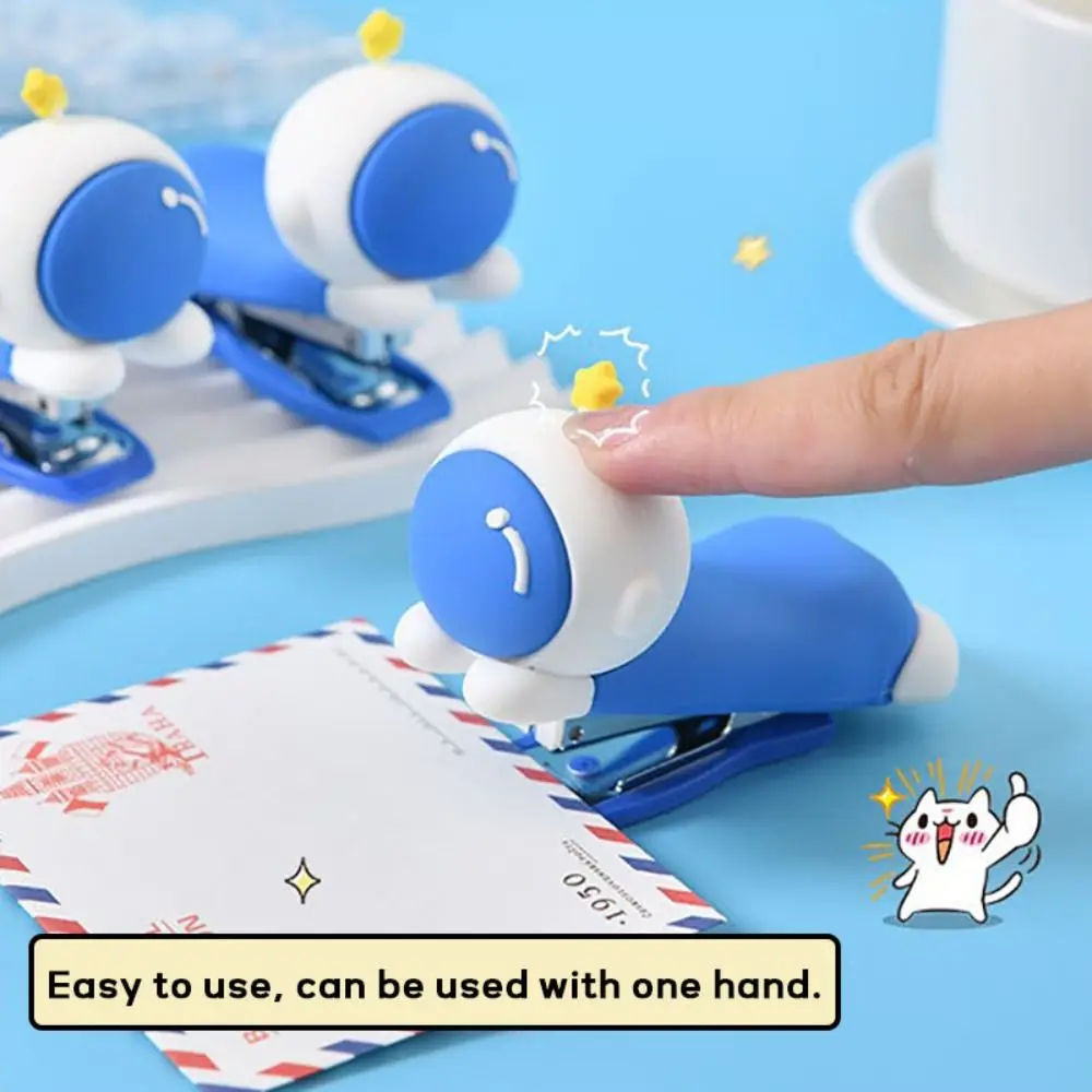Use 10# Staples Stapler Panda/Astronaut/Dinosaur Effortless Stapling ...