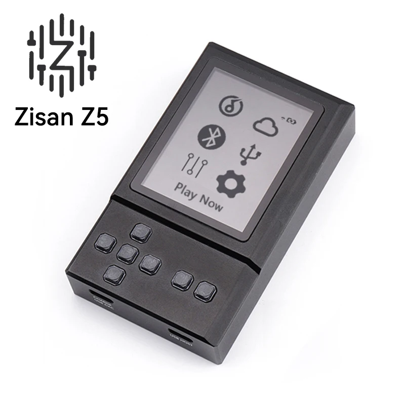 Zisan Zishan Z5 ES9039 하이파이 오디오 MP3 음악 무손실 플레이어, USB DAC, LDAC APTX-HD, 블루투스 와이파이, DSD 3.5mm, 2 ...