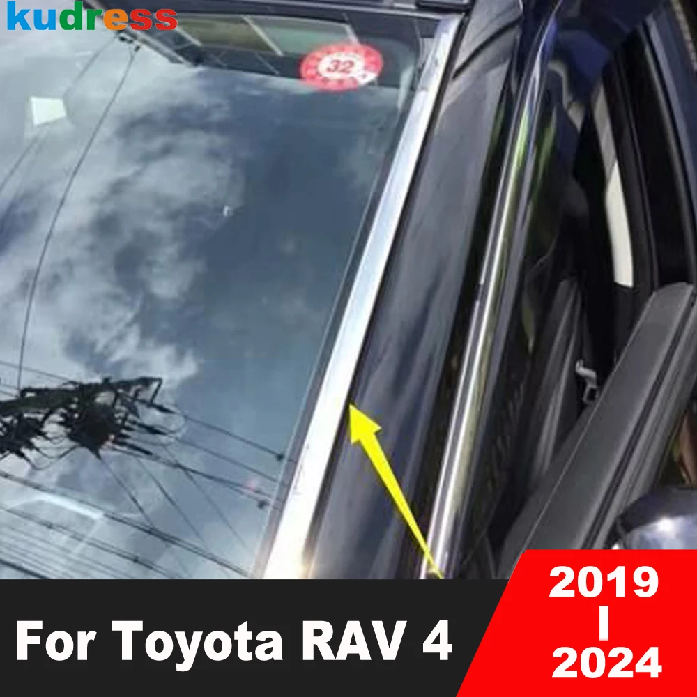 Front-Window-Trim-For-Toyota-RAV4-RAV-4-2019-2020-2021-2022-2023-2024 ...
