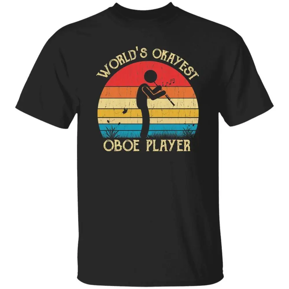 World-s-Okayest-Oboe-player-Retro-Style-Unisex-T-shirt-Black-Navy-Dark ...