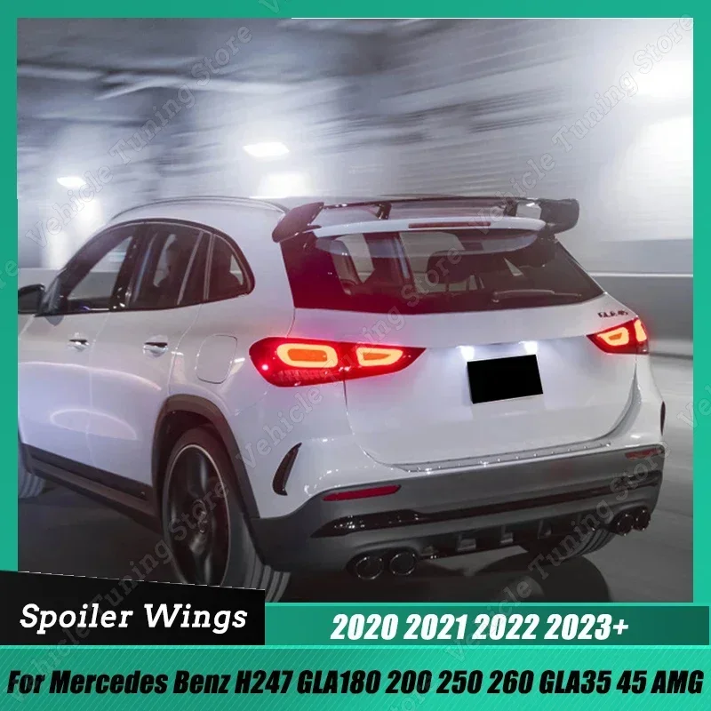 Car-Rear-Trunk-Roof-Spoiler-Lip-Splitter-Trim-ABS-Gloss-Black-For ...