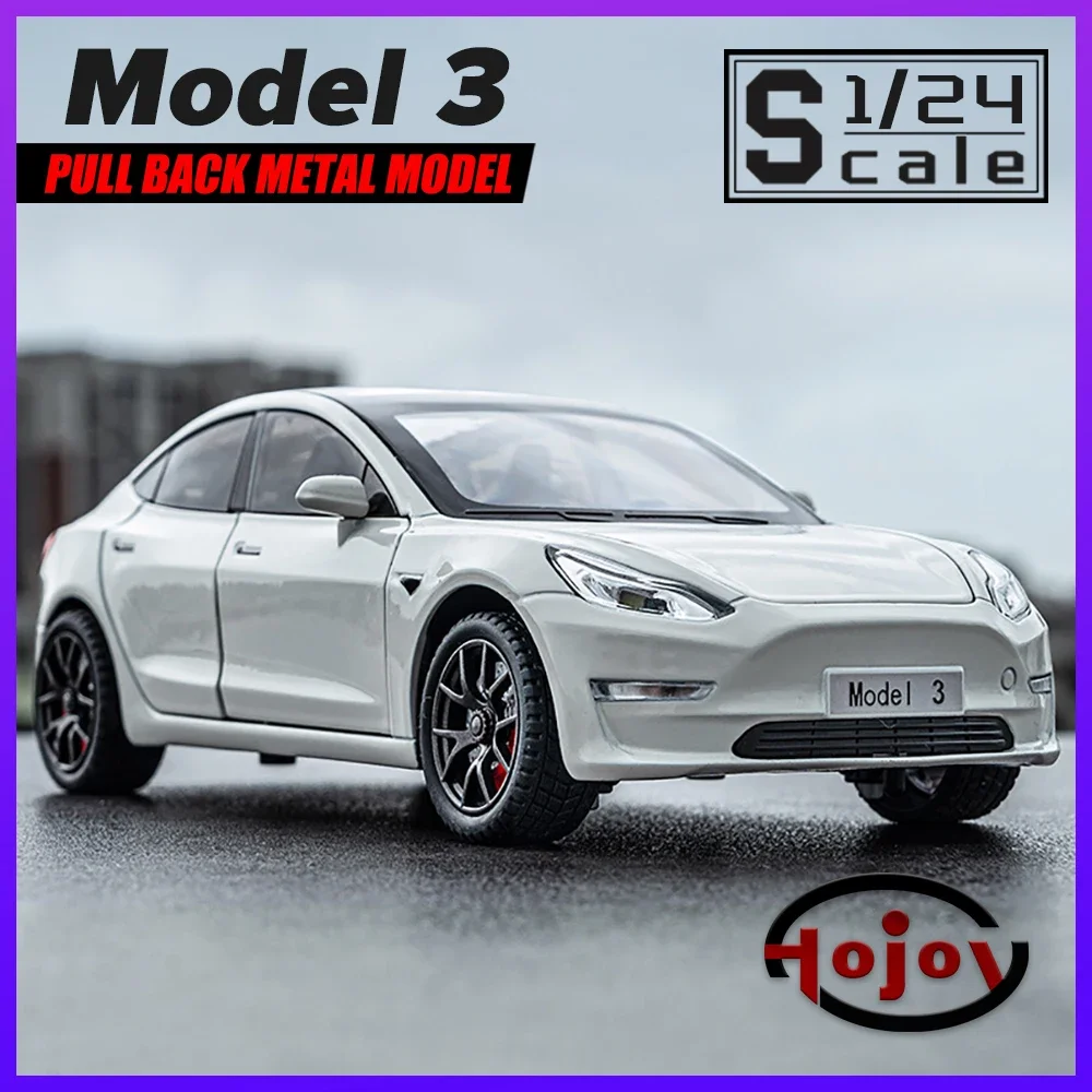Metal-Cars-Toys-Scale-1-24-Model-3-Diecast-Alloy-Car-Model-Gift-for ...
