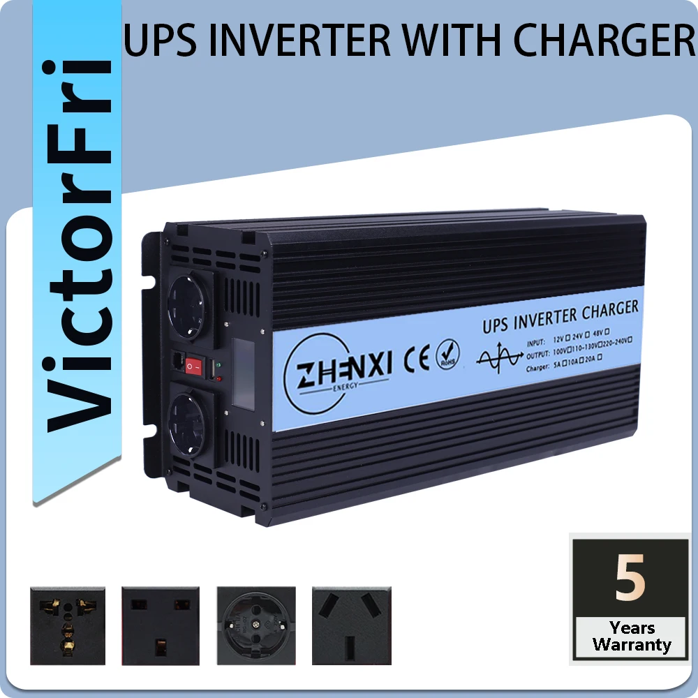 12000W-10-8-4KW-UPS-Inverter-With-20A-Charger-Pure-Sine-Wave-DC-12-24 ...