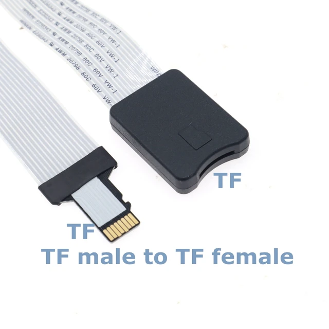 10cm 60cm TF Male Female To Micro SD Female Male Card Reader Extension ...