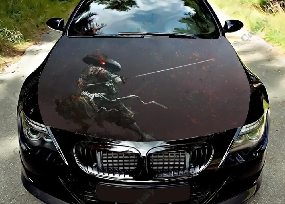 japanese-samurai-Car-Hood-Decal-Truck-Decals-Vinyl-Sticker-Graphic-Wrap ...