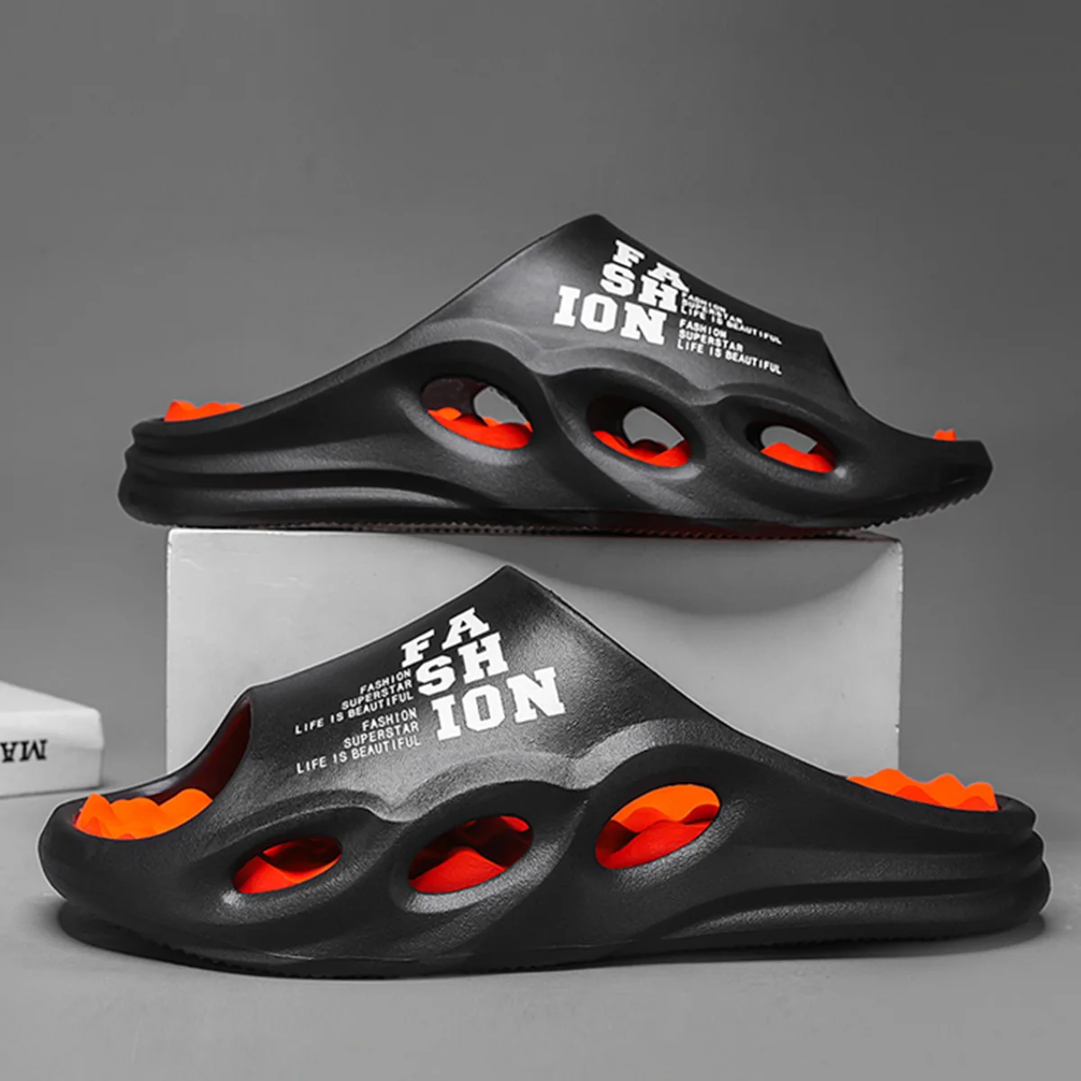 Men’s Fashion Massage Slippers: – All Out Active