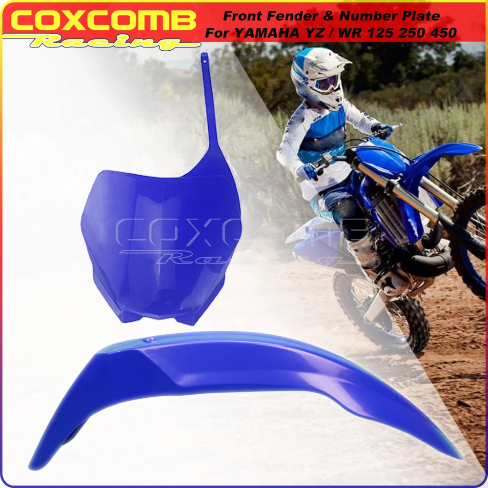 Plastic Motocross Enduro Front Fender | Plastic Front Number Plate ...