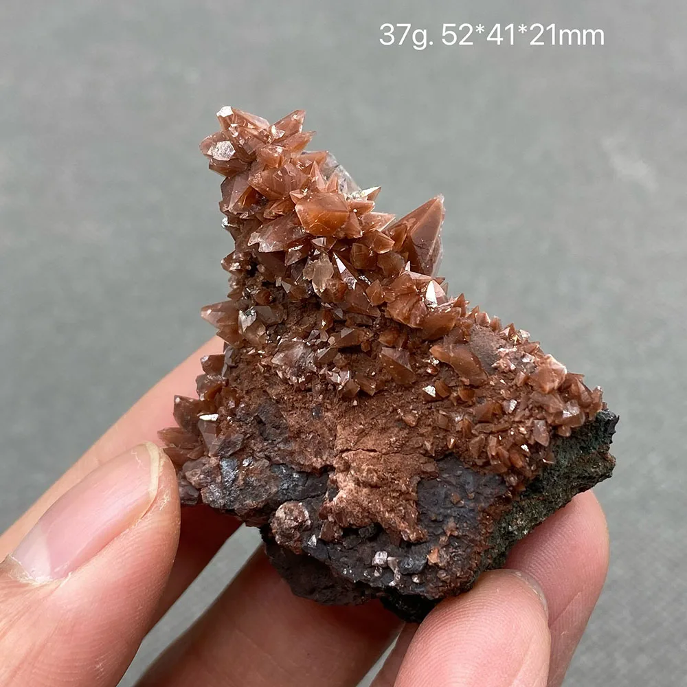 Red Calcite Crystals