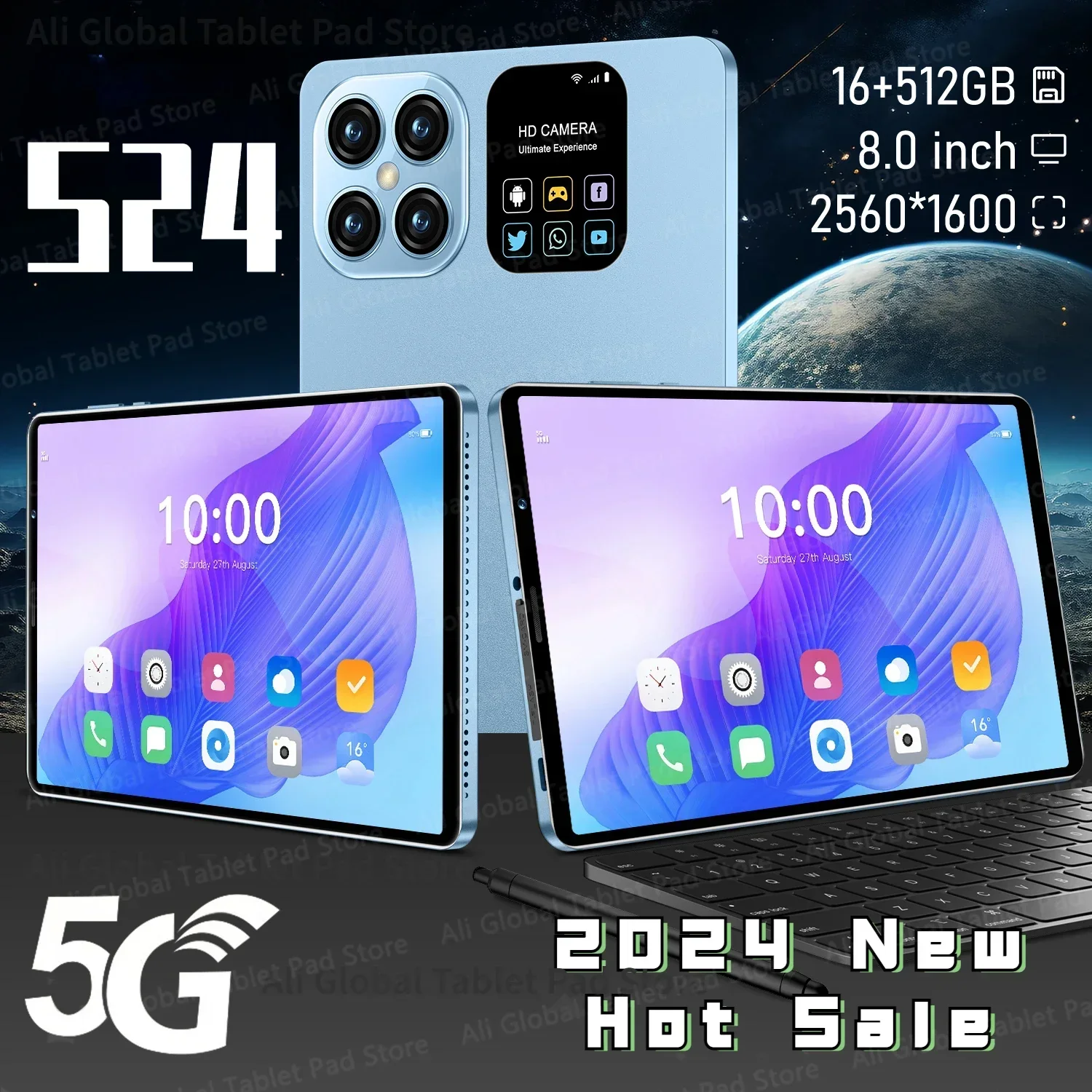 Tableta-Android-Pad-S24-versi-n-Global-Tablet-Original-con-teclado-4G ...