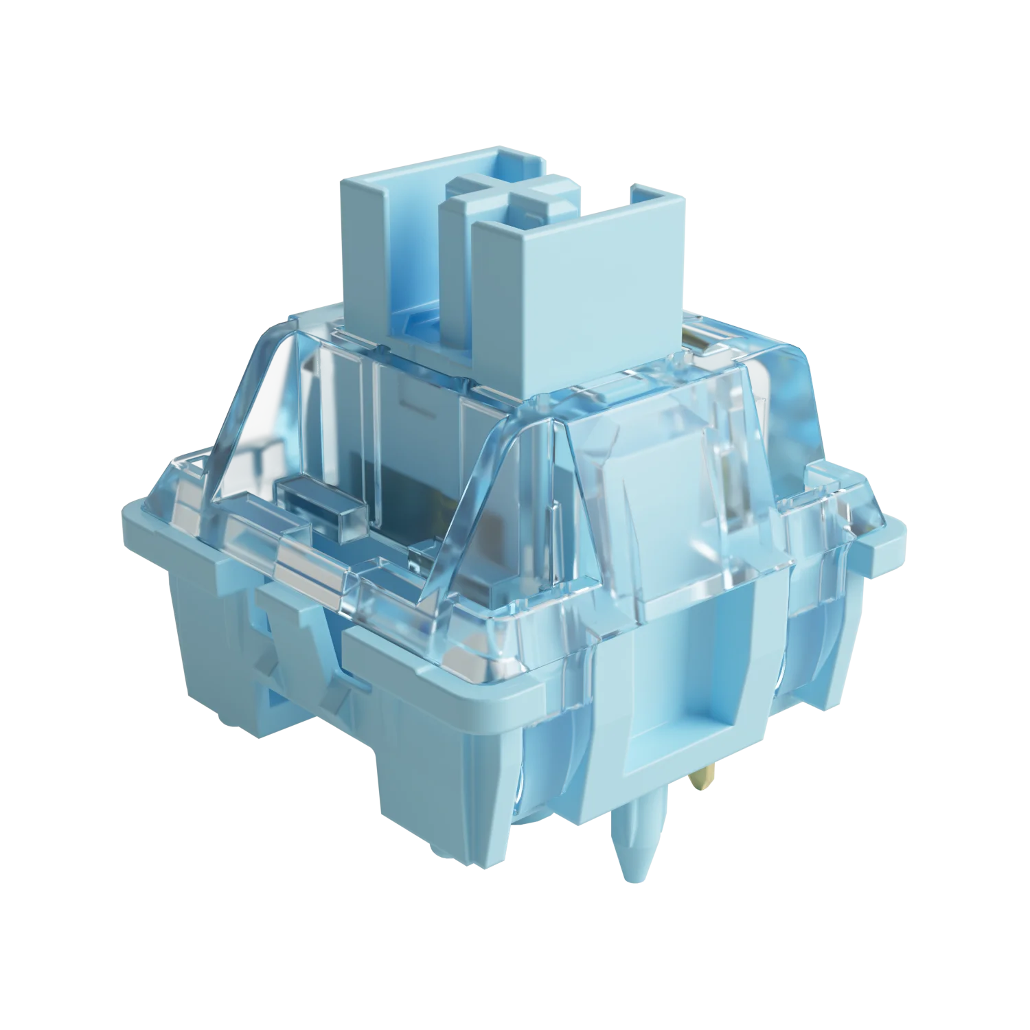 Akko V3 Cream Blue Pro Switch 5 Pin 45gf Tactile Switch with Dustproof ...