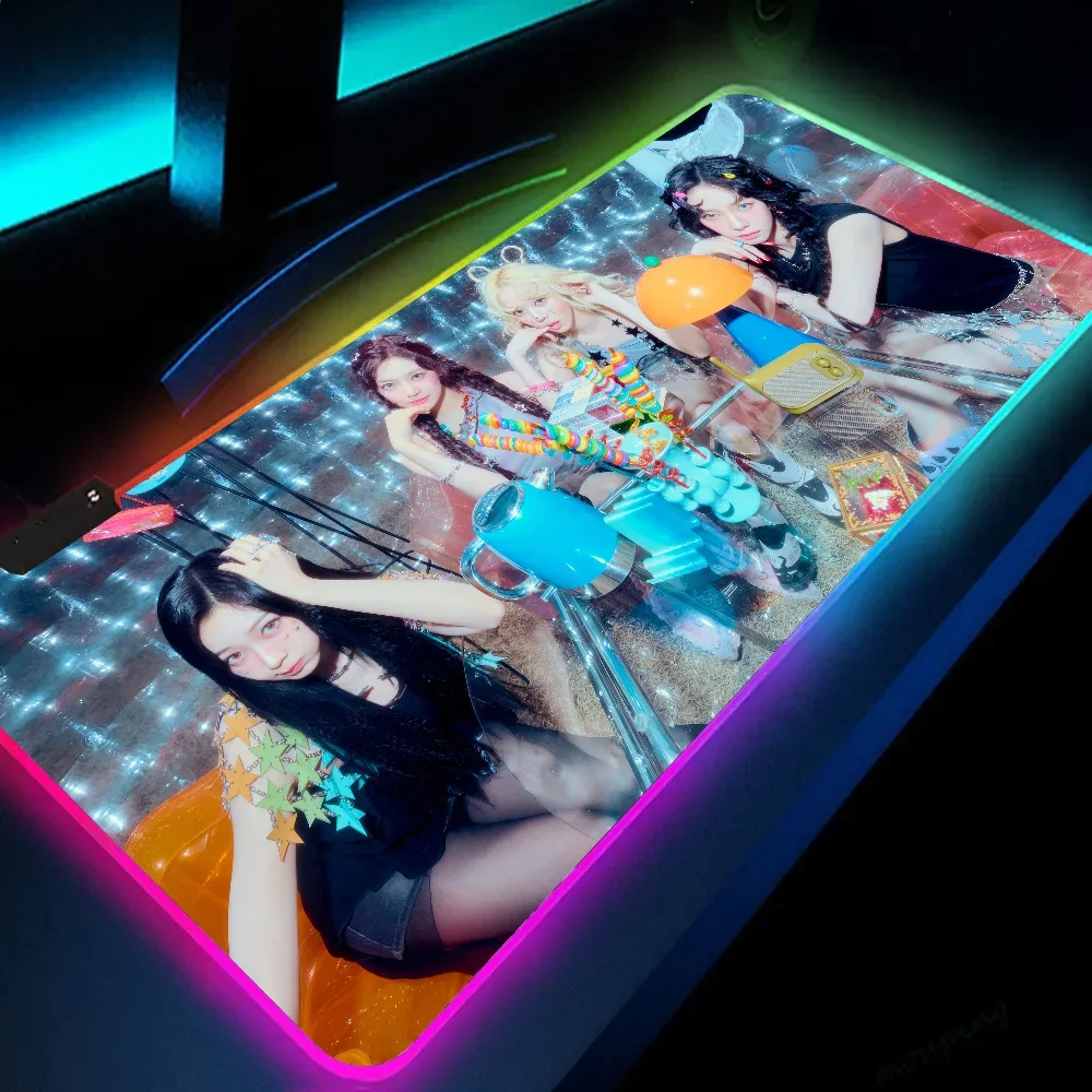 1pc-Kpop-Girl-Group-A-aespa-XXL-RGB-Gaming-Mouse-Pads-HD-Black-Gamer ...