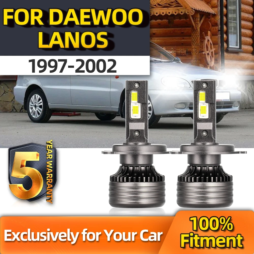 Crossfox-2PCS-Shine-White-Auto-Headlamp-Ultra-white-6000K-High-Low-All ...