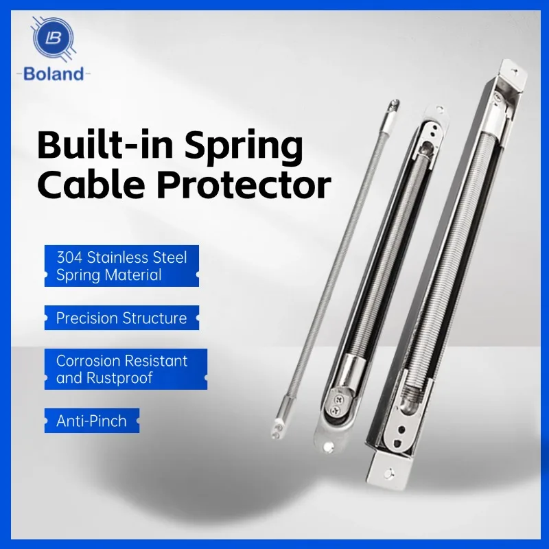 304 Stainless Steel Spring Cable Protector Metal Conduit for Wire ...