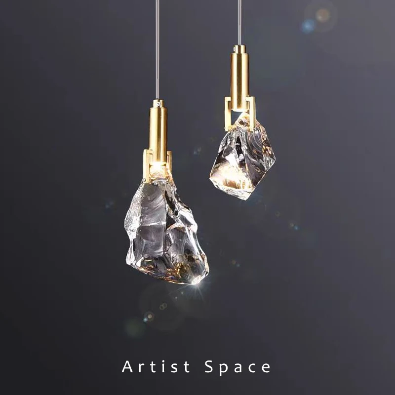 Modern-Luxury-Copper-Crystal-LED-Pendant-Lamp-For-Bedroom-Bedside ...
