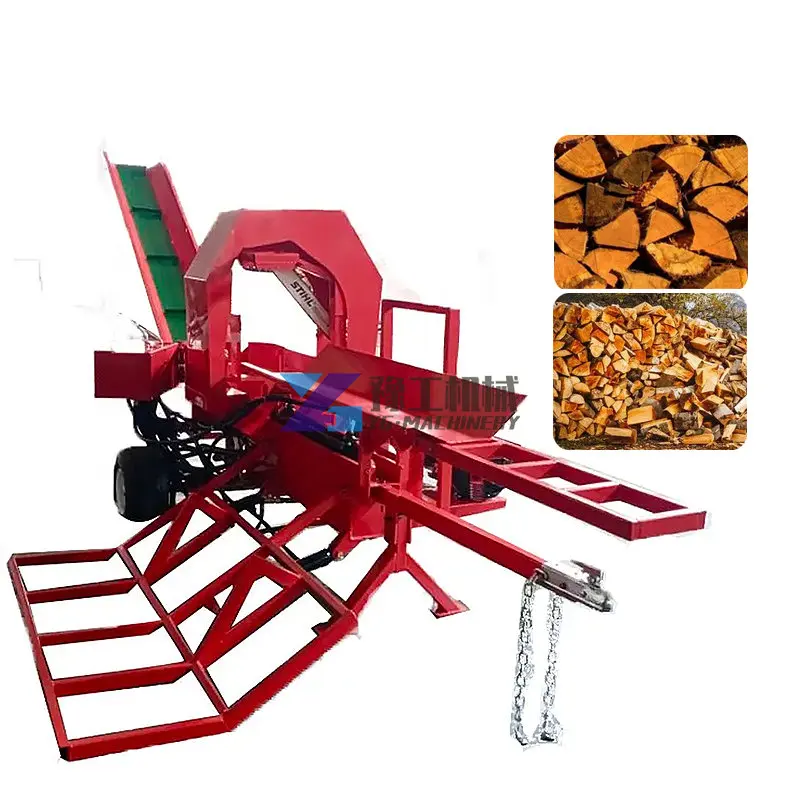 China-Wood-Log-Splitter-Hydraulic-Firewood-Processor-Super-Split-Log ...
