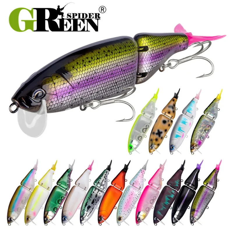 GREENSPIDER-Swimbait-Big-Fishing-Lure-Artificial-Hard-Bait-135mm-48g ...