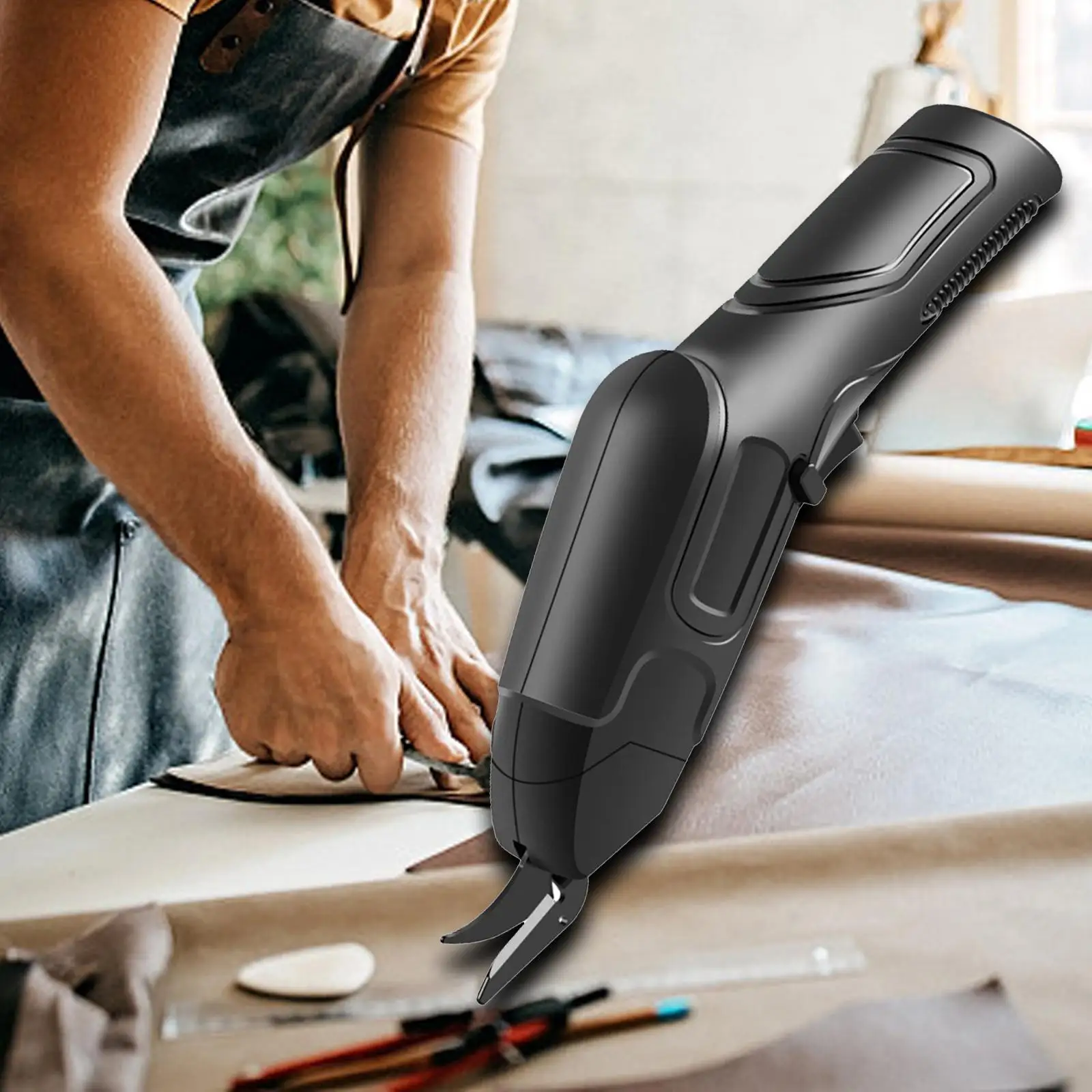 Electric-Fabric-Scissors-Clothing-Cutting-Portable-Tungsten-Steel ...