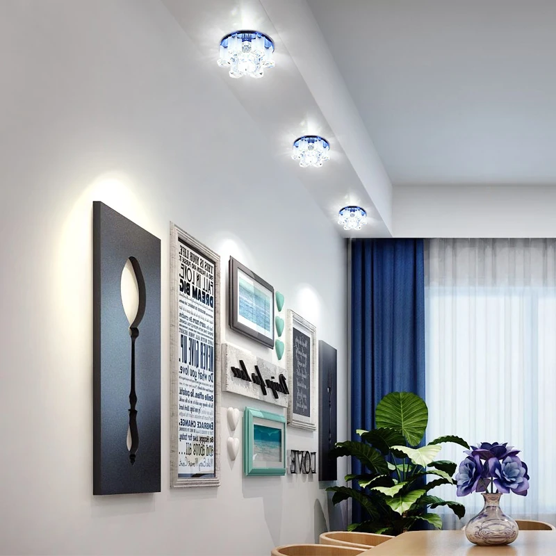 Led downlight 7.5 spotlights embedded ceiling lights living room ...