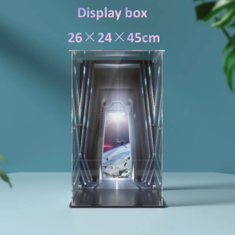Luxury 75255 Display Box Building Bblocks Acrylic Dust Cover Crystal ...
