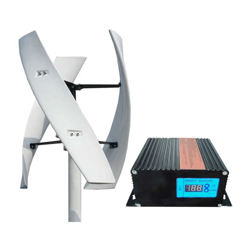 Fltxny 600w 12v 24v 48v 300rpm Vertical Wind Turbine Maglev Wind ...