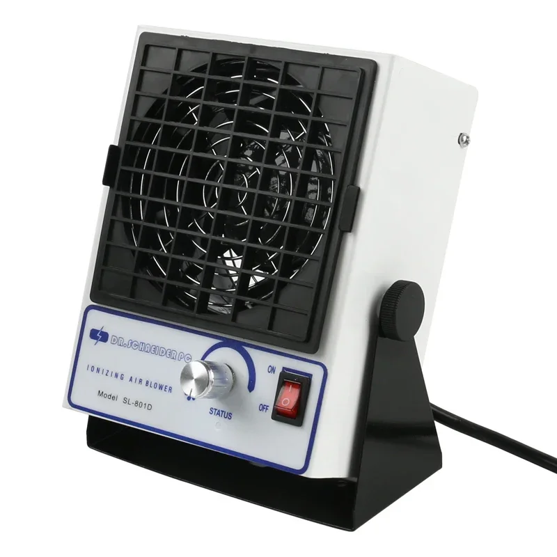 SL-801D DC Ionizing Air Blower – Static Eliminator ESD Fan with Warning ...