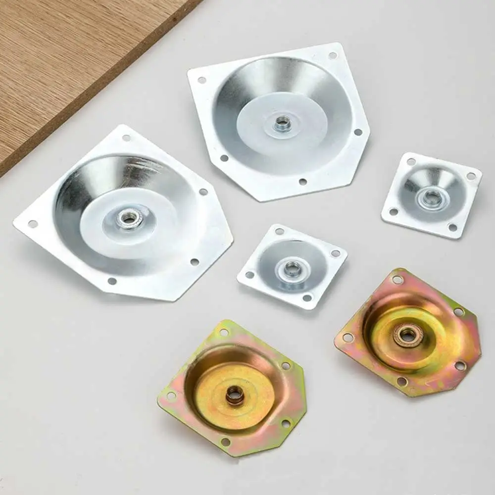 Roue - roulette,Pieds de Table en Fer Galvanisé,Plaques de Montage de ...