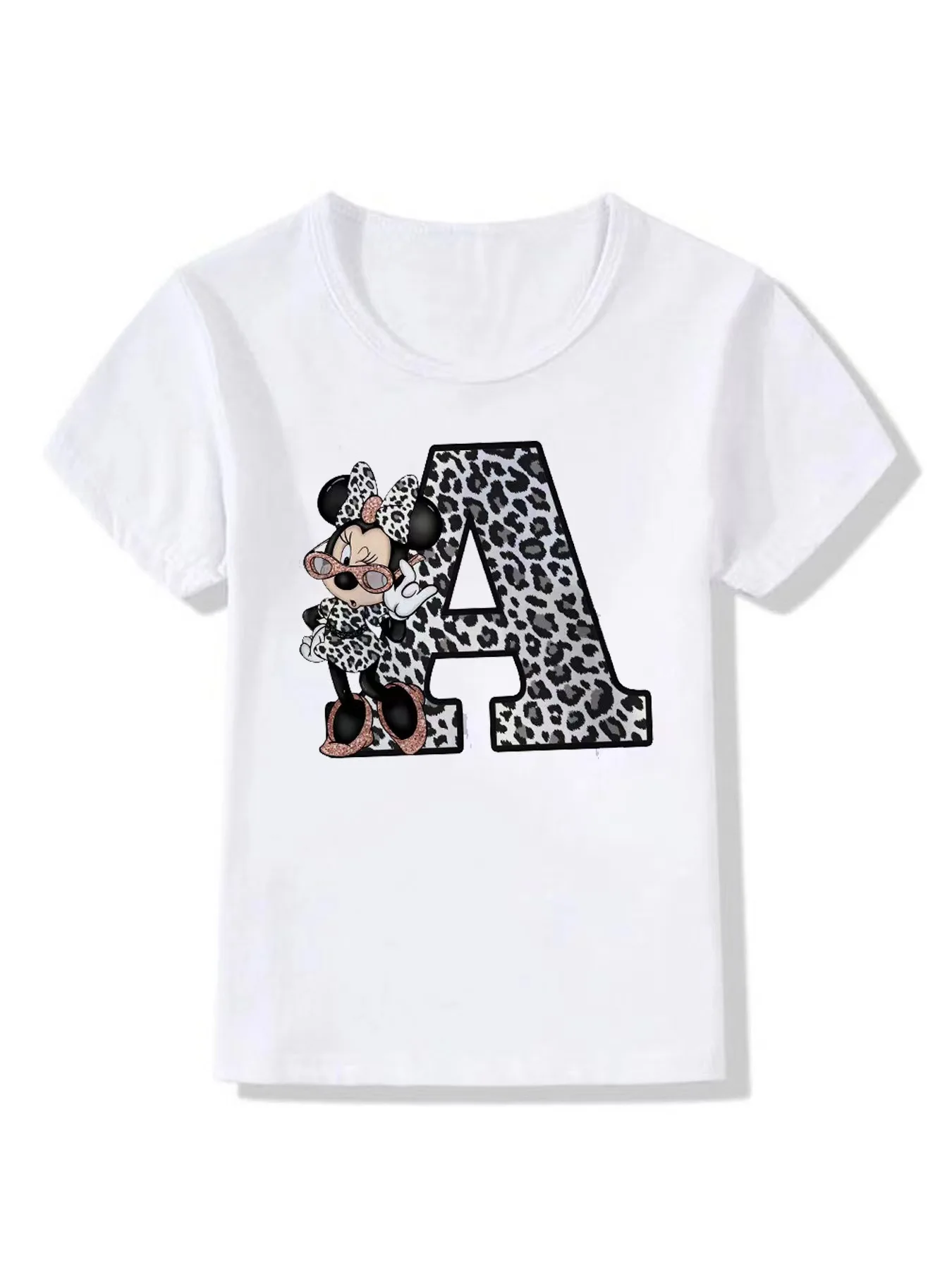 Children-clothes-tops-Mickey-mouse-Letter-A-B-C-D-Children-T-shirt ...