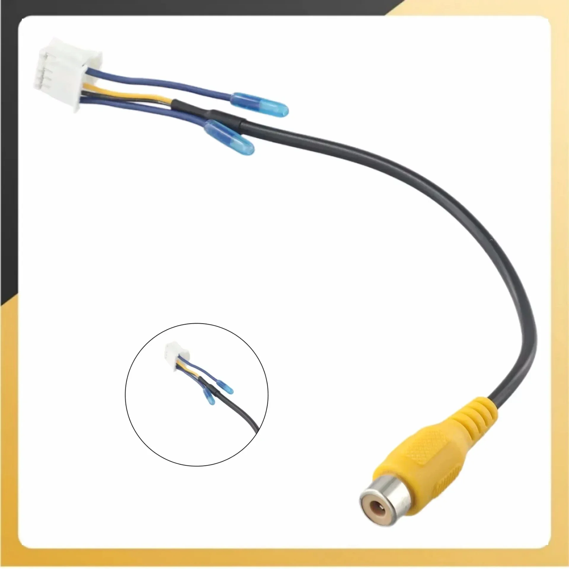 1x Practical Cable Adaptor Backup Camera Backup Camera Rear View Backup ...