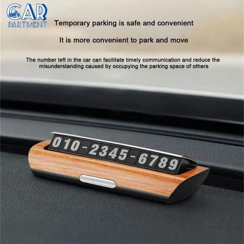 Durable-Mobile-Phone-Number-Plate-Portable-Sun-Protection-Luminous ...