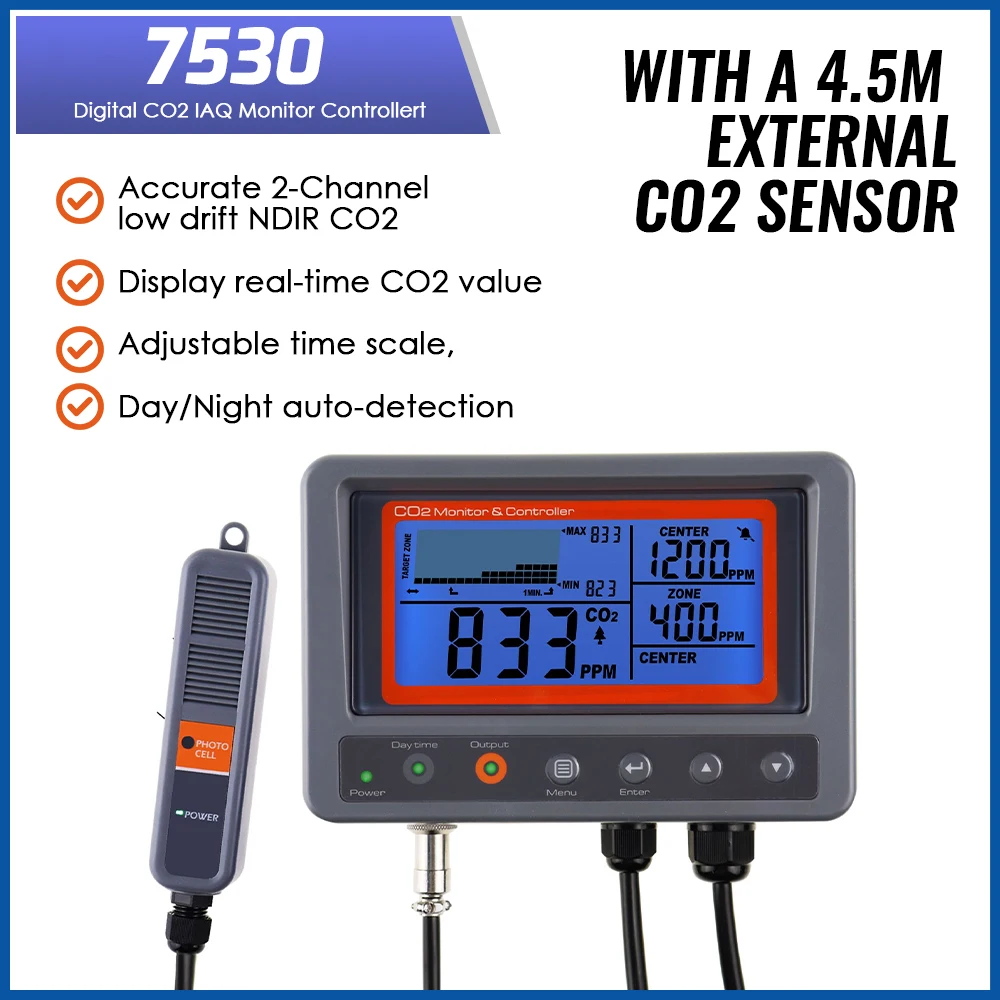 CO Detector For Elderly And Children Forensics Low-Level CO Monitor ...