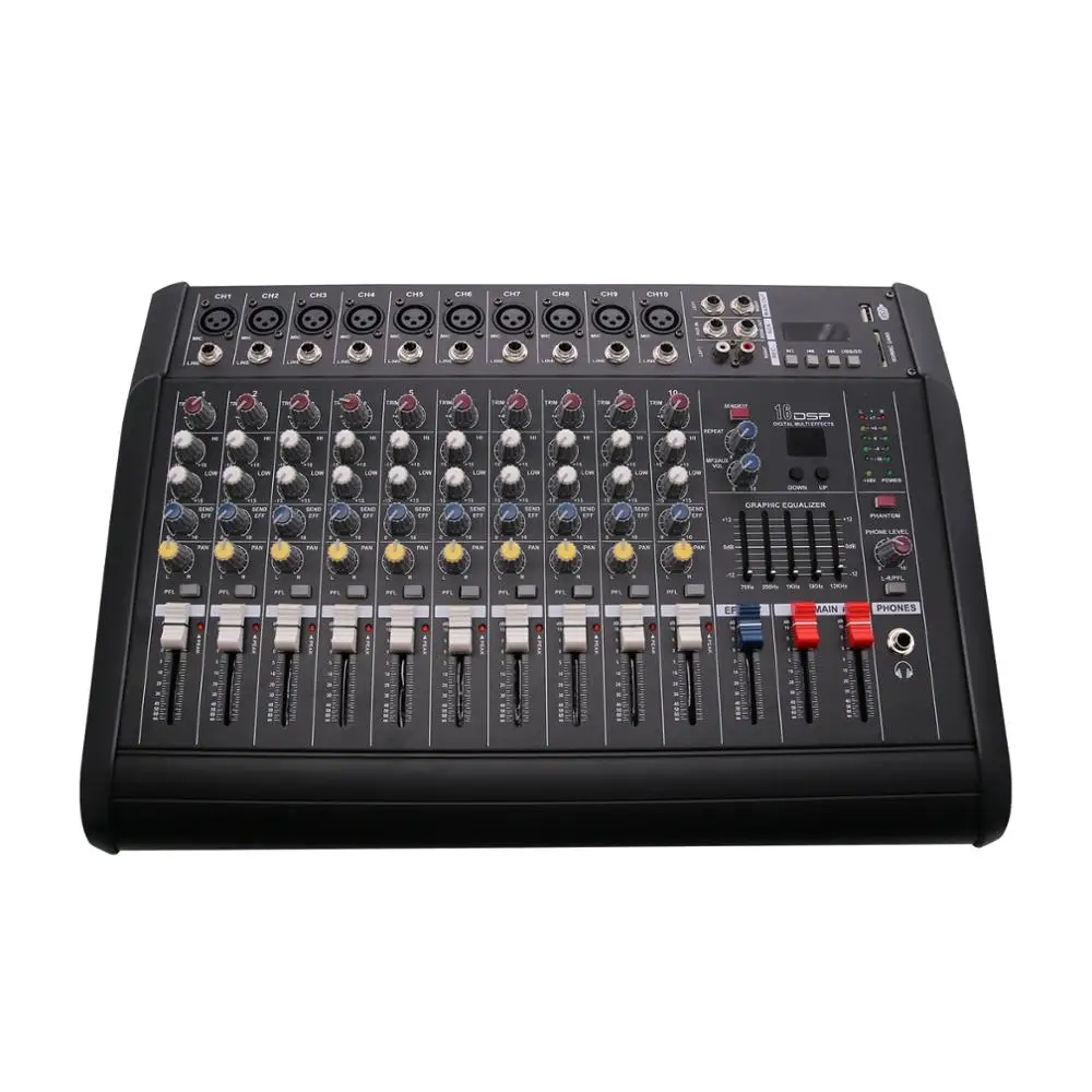 2000Watts-10-Channel-Professional-Powered-Mixer-Power-Mixing-Amplifier ...