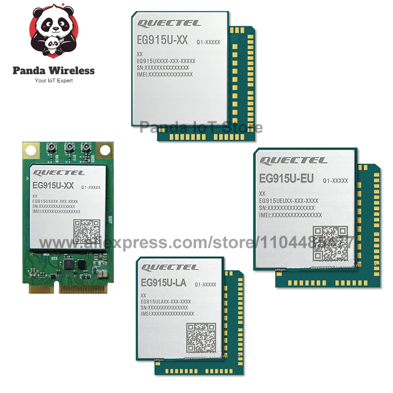 Quectel EG915 EG915U-EU EG915U-CN EG915U-LA Módulo 4G MINI PCIe Cat 1 ...