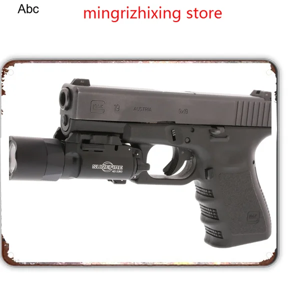 Glock Model 19 Handgun With 9mm Ammunition Equipped With Infrared ...