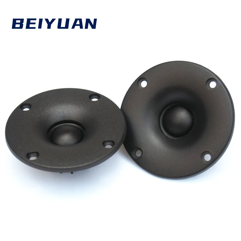 2PCS 3inch 4ohm 8ohm 15W Dome Silk Film Tweeters Audio Loudspeakers ...