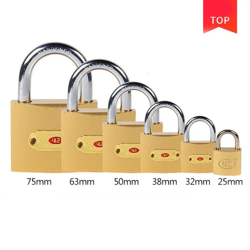 25mm-Through-Opening-Single-Opening-Imitation-Copper-Padlock-High ...