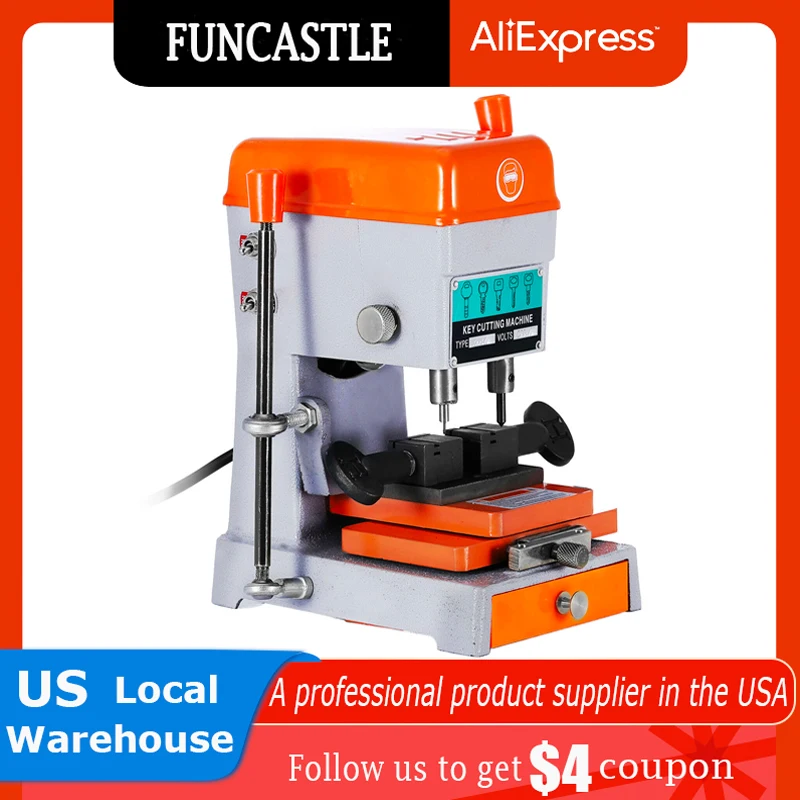 110V 368A Key Duplicating Machine Cutting Copy Duplicating for Making ...