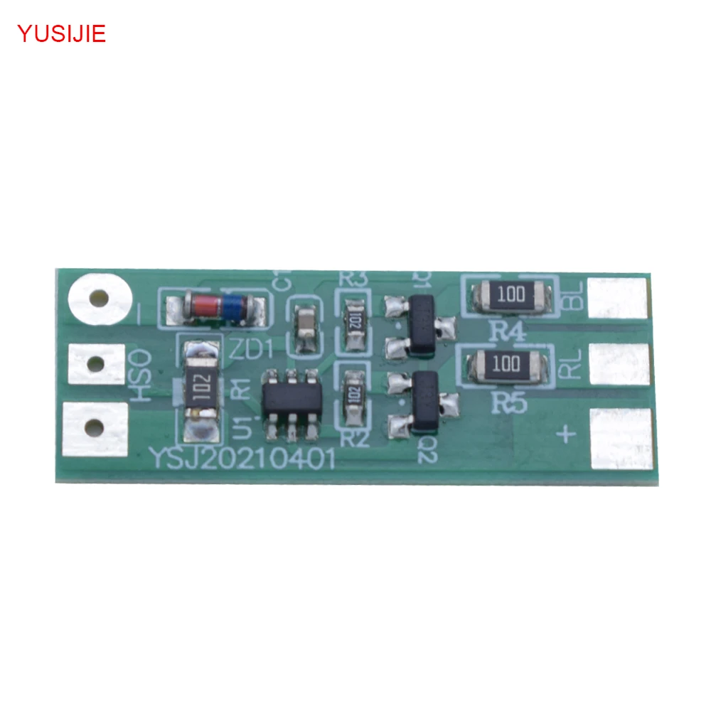 3-12V-car-model-warning-light-DIY-LED-red-and-blue-flash-LED-module ...