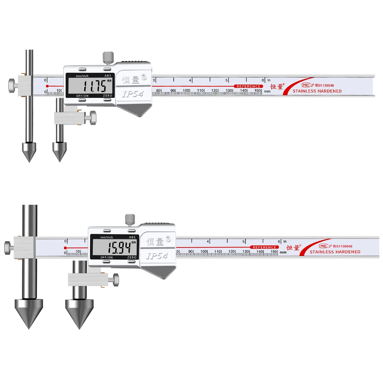 Center-Distance-Digital-Caliper-Hole-Distance-Electronic-Vernier-Ruler ...