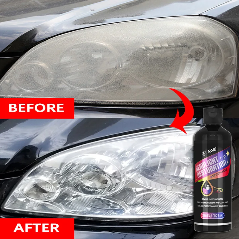 Headlight-Restoration-Kit-Headlight-Polish-Car-Light-Repair-Cleaner-Kit ...