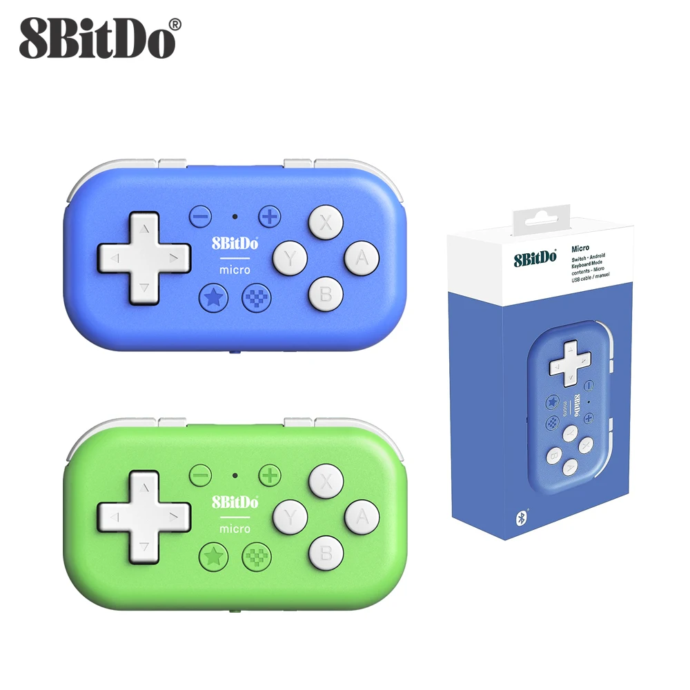 8Bitdo-Micro-Bluetooth-Gamepad-Pocket-sized-Mini-Game-Controller-for ...