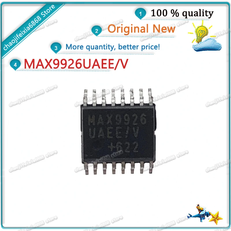 5PCS-lot-MAX9926UAEE-V-MAX9926UAEE-TSSOP-16-MAX9926-Sensor-Interface ...